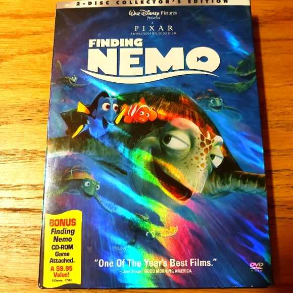 Disney Pixar | Media | Disney Pixar Finding Nemo Collectors Edition On ...